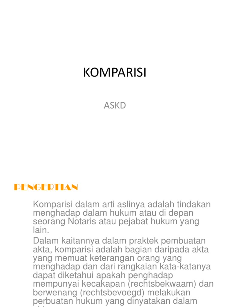 Komparisi Model 3 | PDF