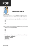 Personal Hygiene Toolbox Talk Guide | PDF | Hygiene | Wash