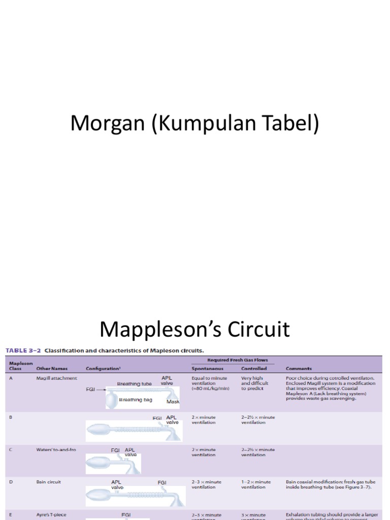 Morgan (Kumpulan Tabel) | PDF
