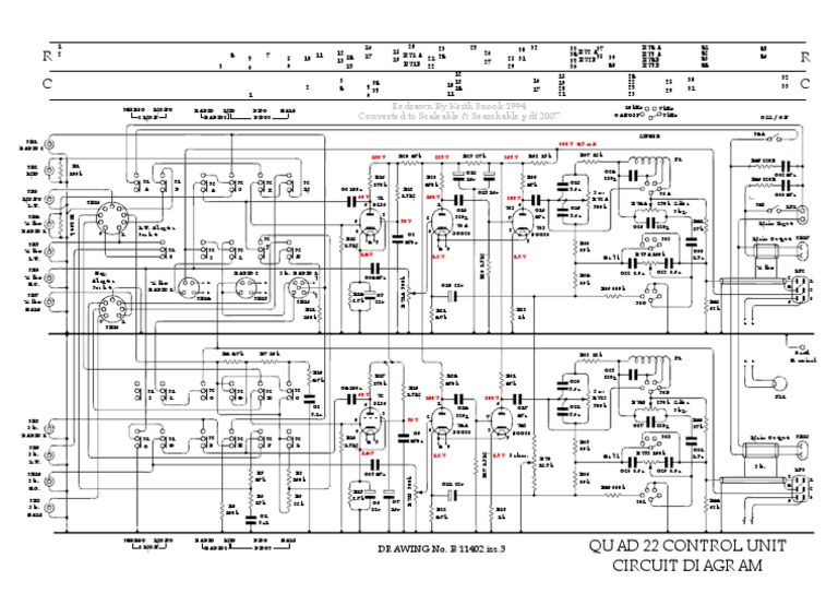 QUAD 22 Schematic | PDF
