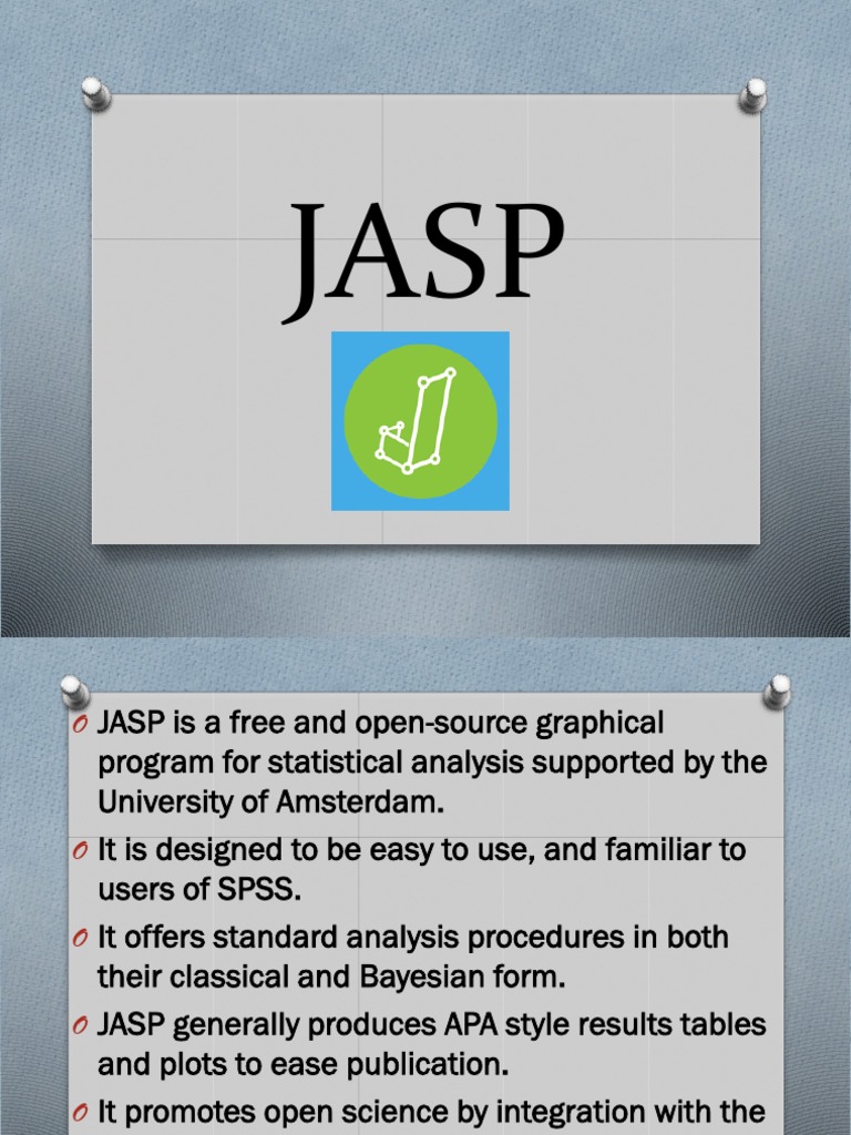 JASP | PDF