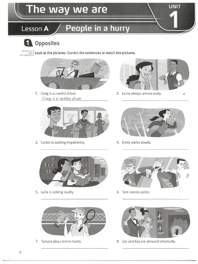 Intermediate Unit 1 | PDF