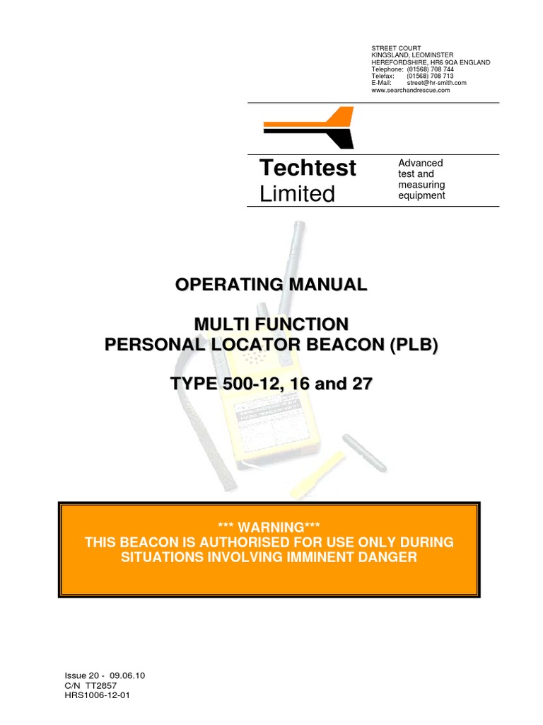 Operating | PDF | Telecommunications | Radio