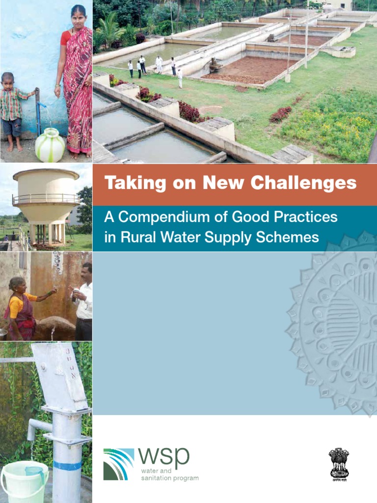 WSP India Compendium of Good Practices Rural Water Supply Schemes | PDF ...