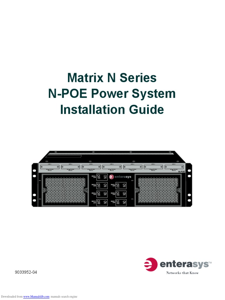 Matrix N Series | PDF | Breach Of Contract | Electromagnetic Interference