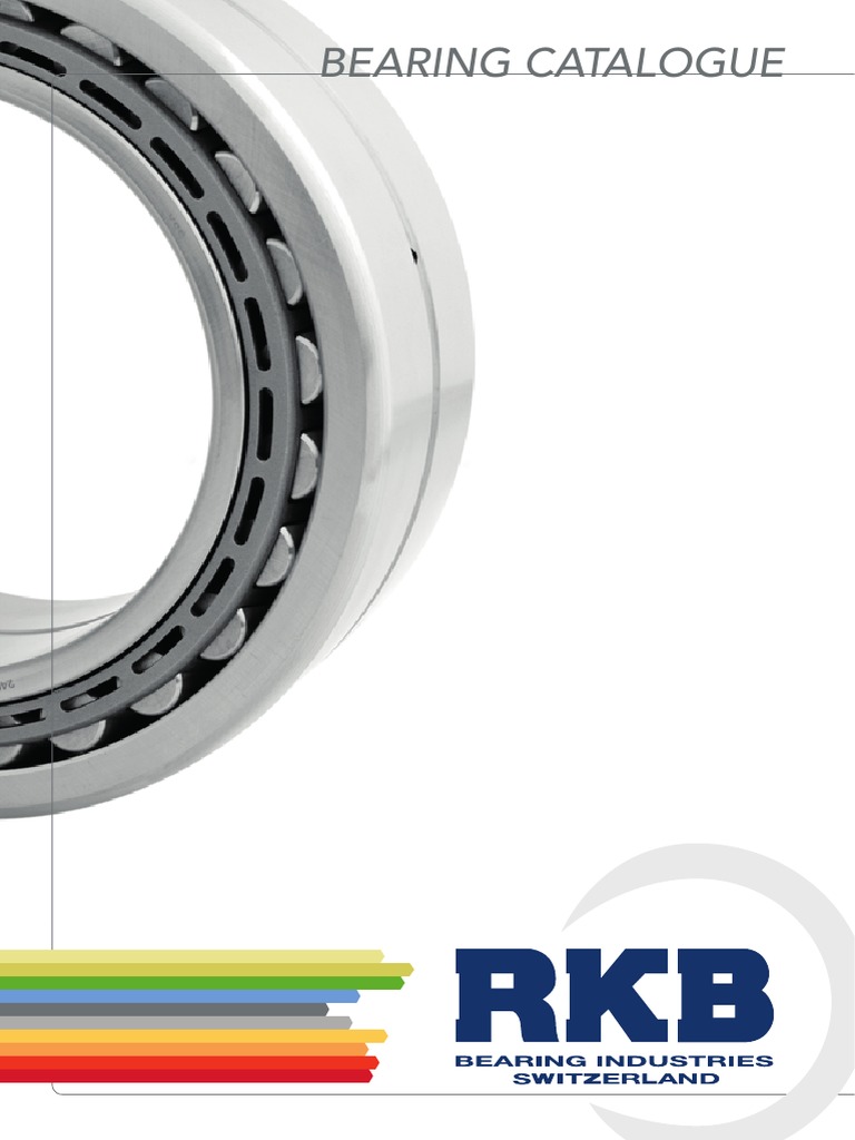 RKB Bearing | PDF | Bearing (Mechanical) | Materials Science