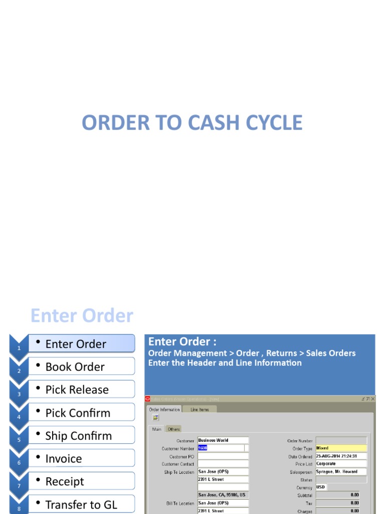 Order 2 Cash | PDF | Receipt | Invoice