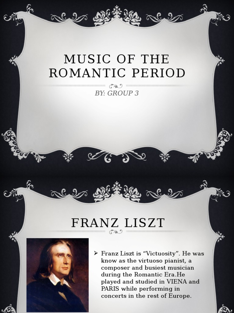 Music of The Romantic Period | PDF | Franz Liszt | Classical Music