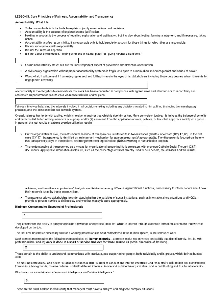 LESSON 3: Core Principles of Fairness, Accountability, and Transparency ...