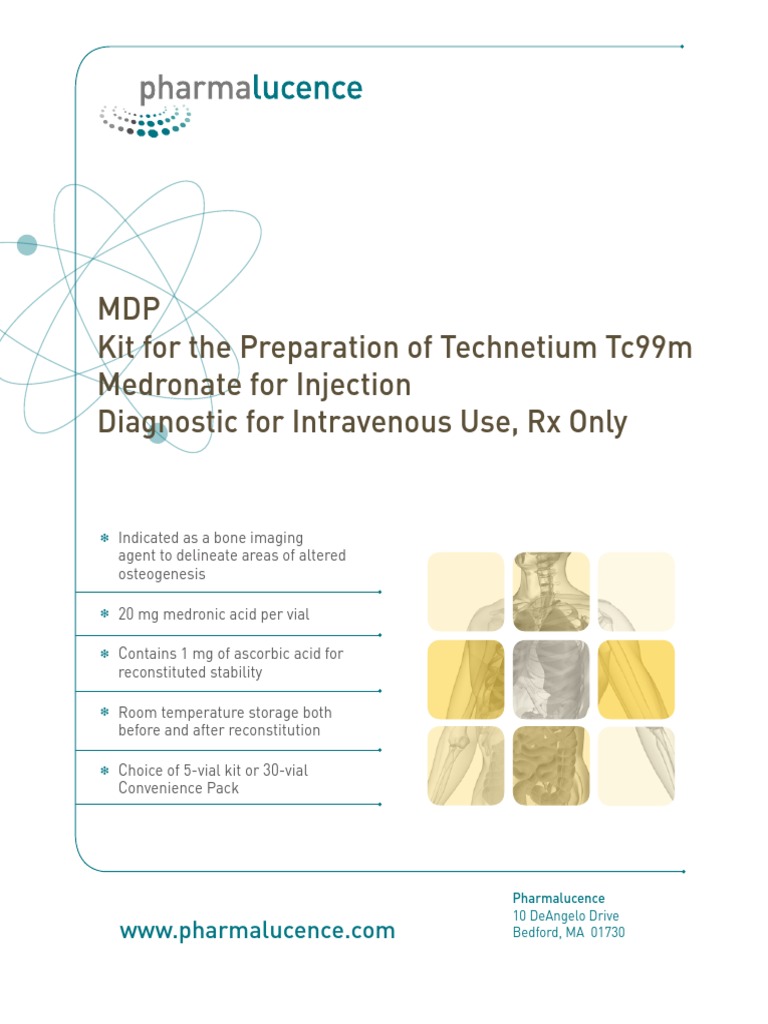 MDP Kit For The Preparation of Technetium Tc99m Medronate For Injection ...