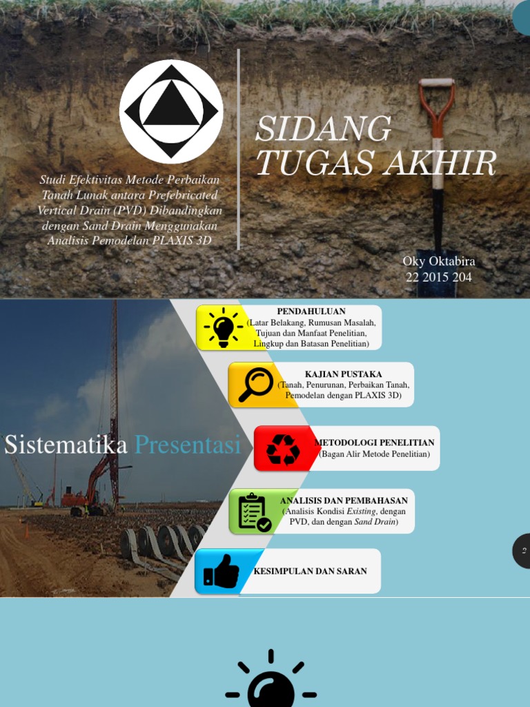 Perbandingan PVD dan Sand Drain pada Tanah Lunak | PDF