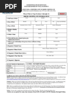Application MB Birth Document - en | PDF | Birth Certificate | Cheque