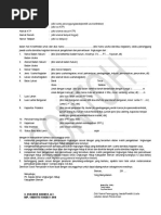 Contoh Format SPPL | PDF