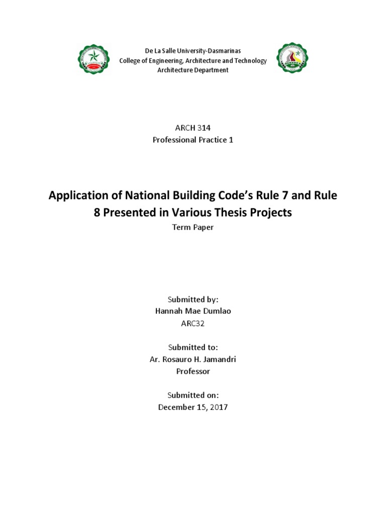 Rule 7 and 8 Application | PDF | Engineering