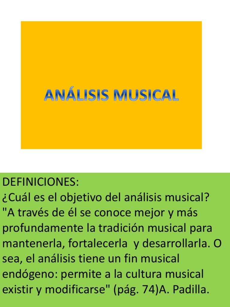Análisis Musical Melodico | PDF | Melodía | Ritmo