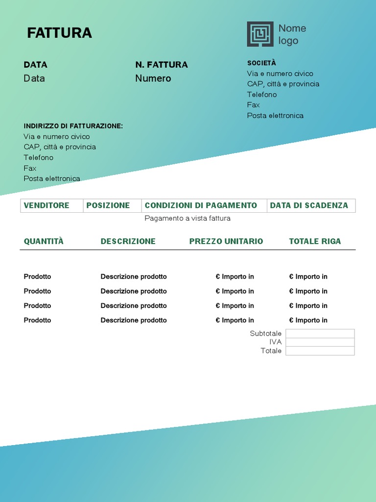 FATTURa PDF | PDF