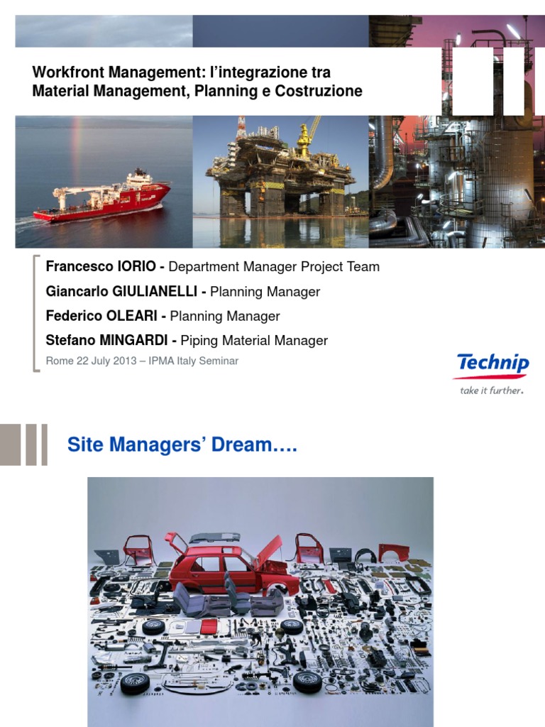 Workfront Management in Construction Projects | PDF | Project ...