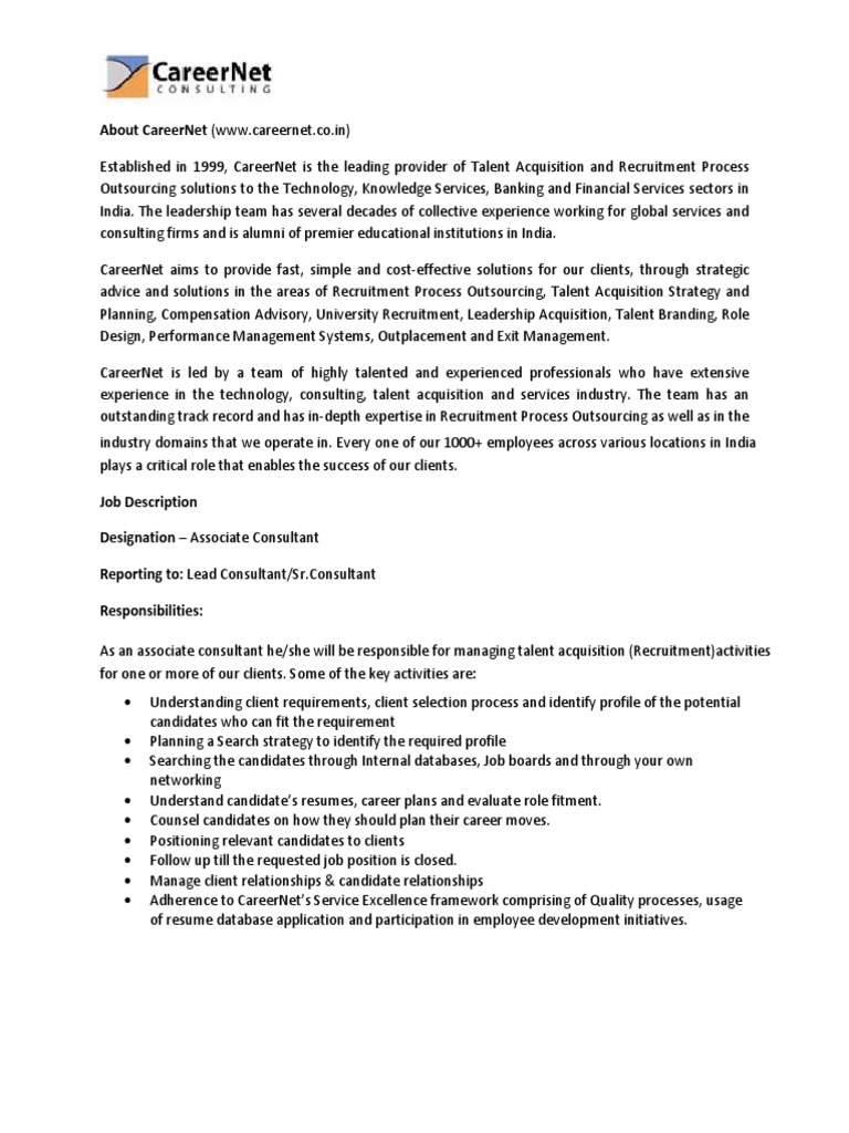 CareerNet Consulting-Information Template (1) (1) (1) (1) - 1 ...