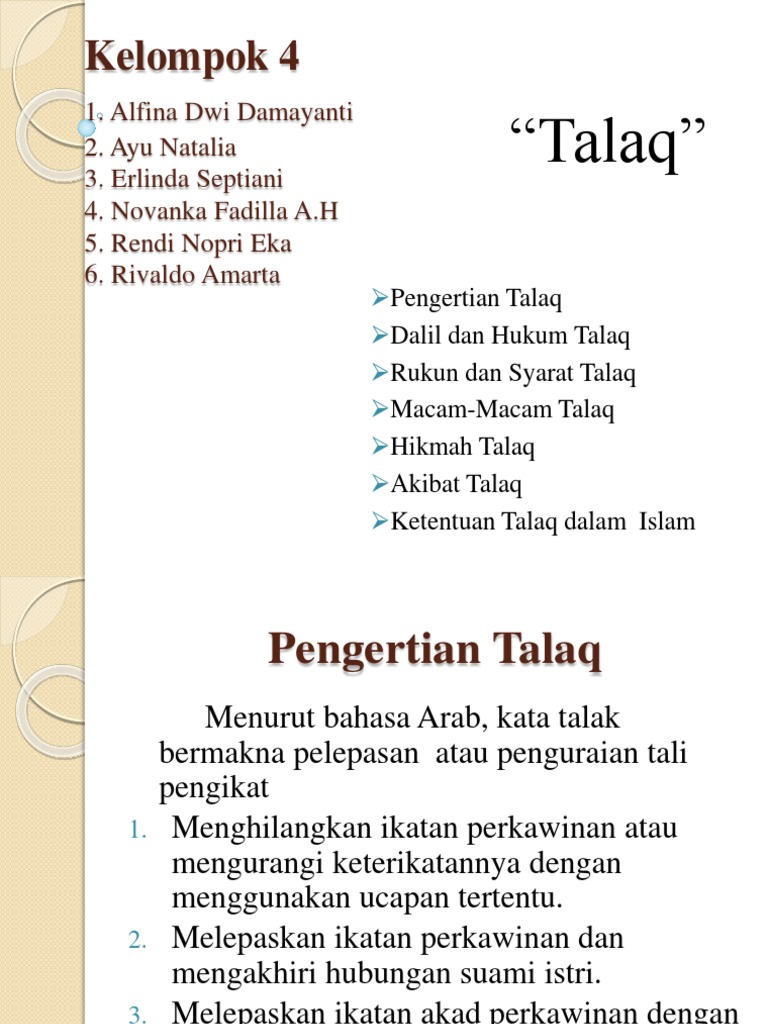Talak | PDF