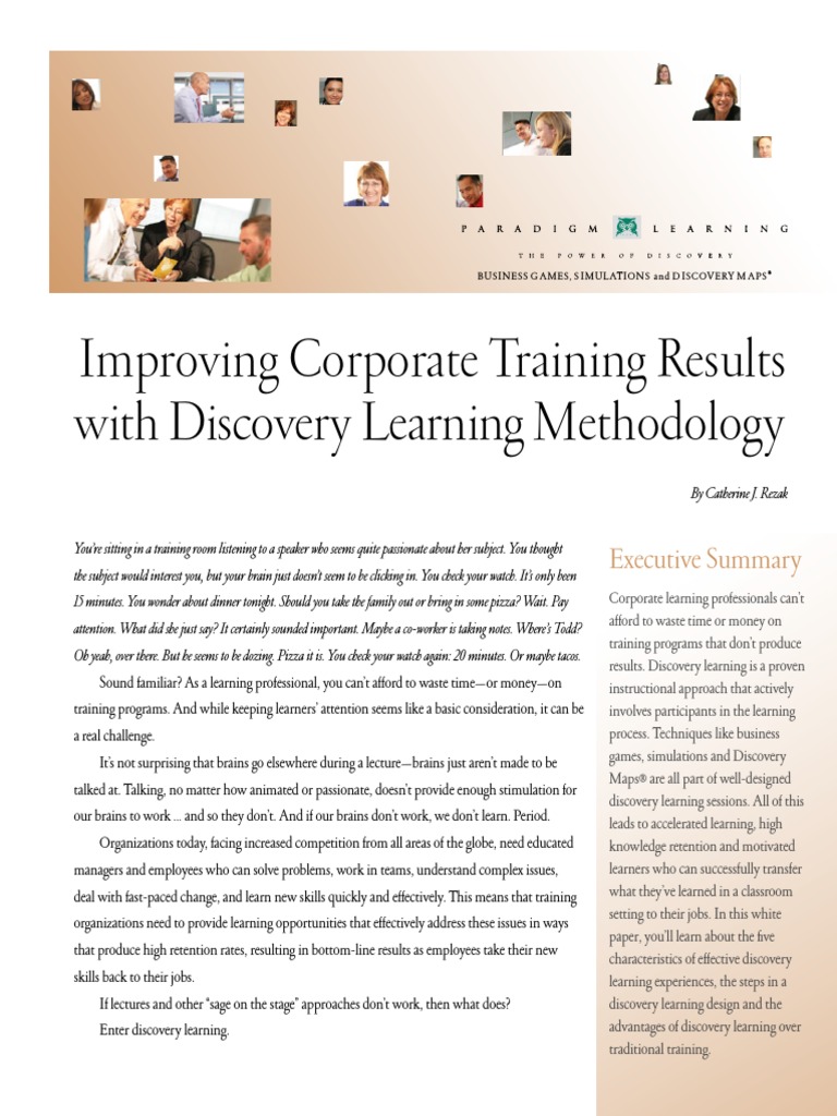 Discovery Learning | PDF | Instructional Design | Learning