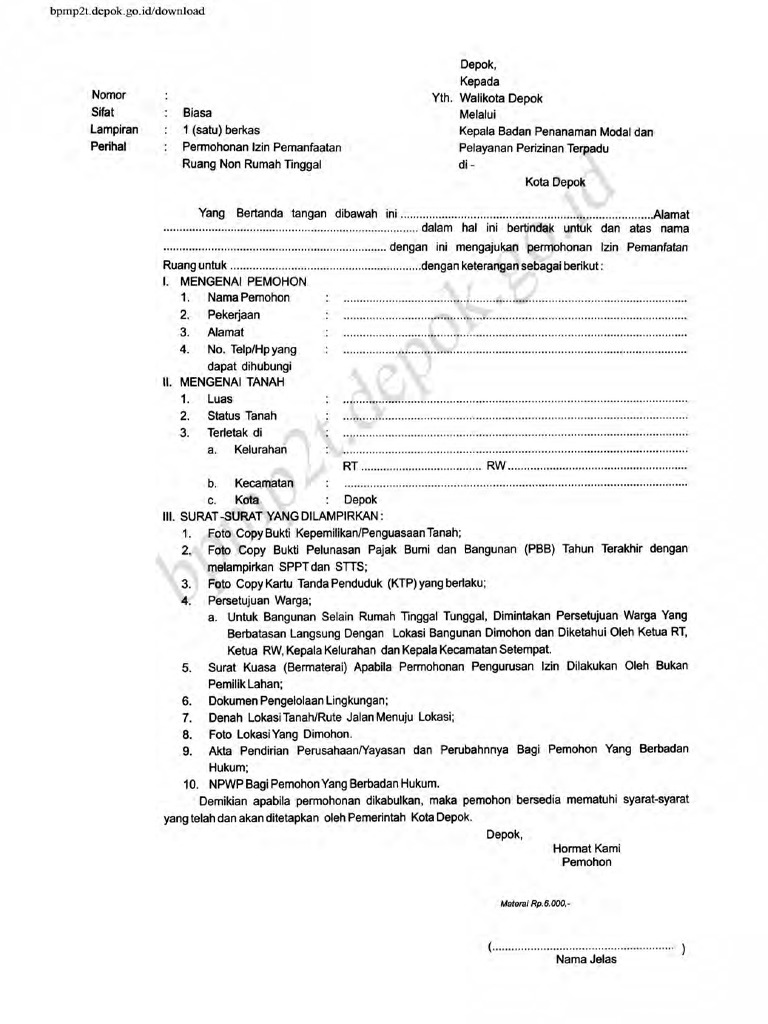 Form IPR Non RT | PDF