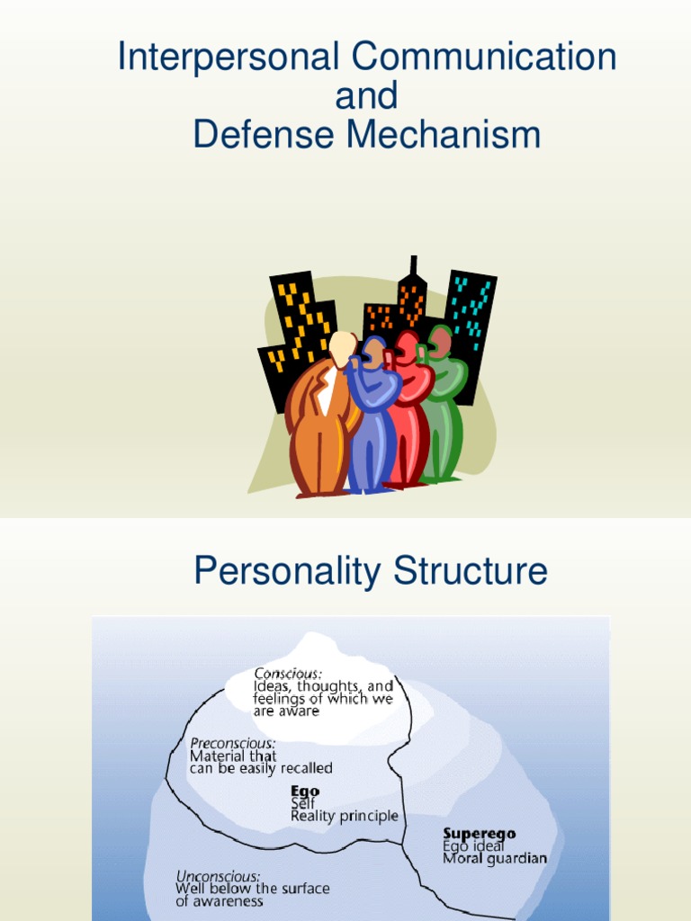 Communication and Defense Mechanism | PDF | Defence Mechanisms ...