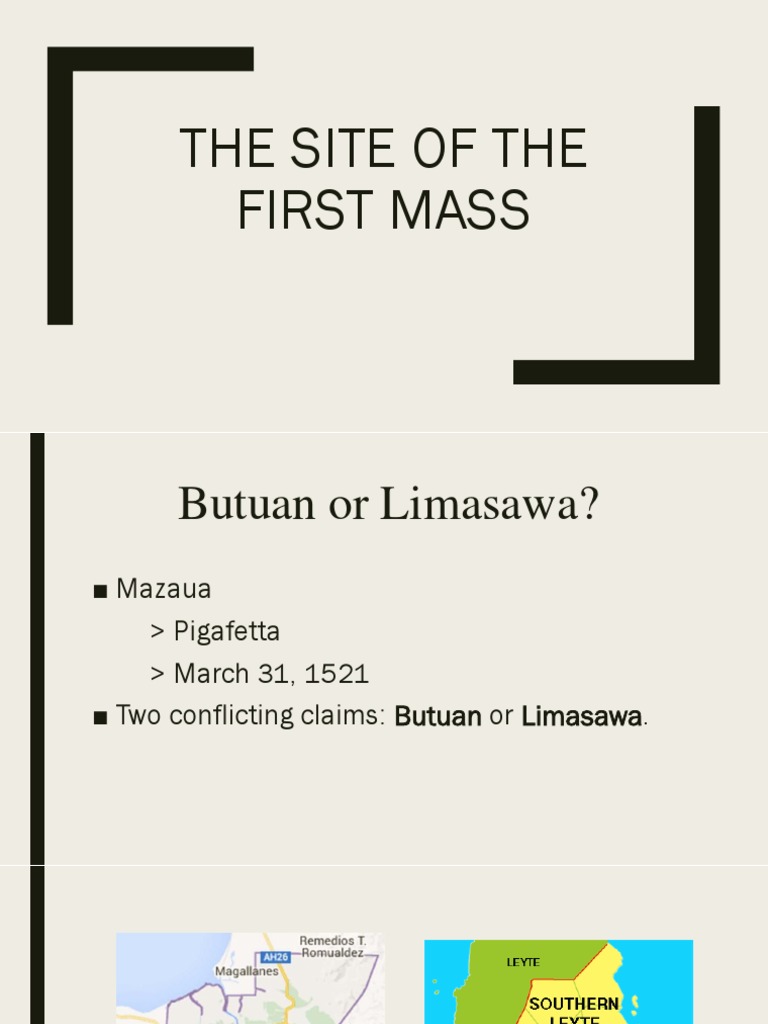 The Site of The First Mass1 | PDF | Exploration