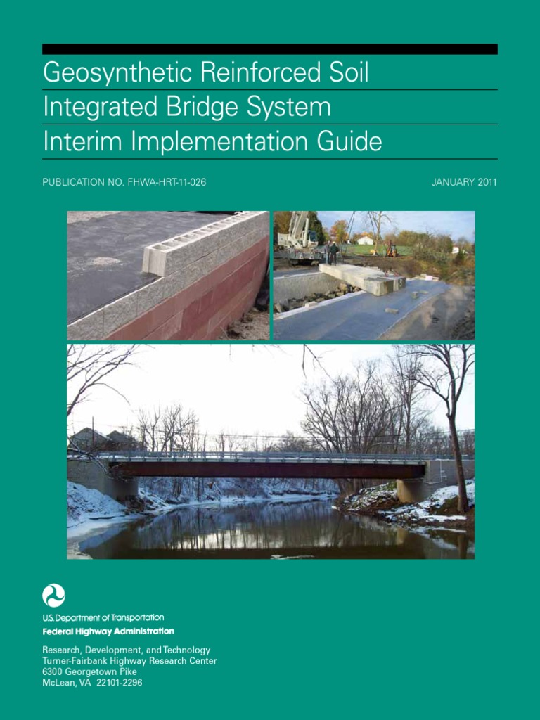 Geosynthetic Reinforced Soil Bridge System | PDF | Litre | Tonne