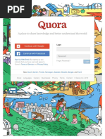 Quora Profile and Interaction Guide | PDF | Popular Culture & Media ...