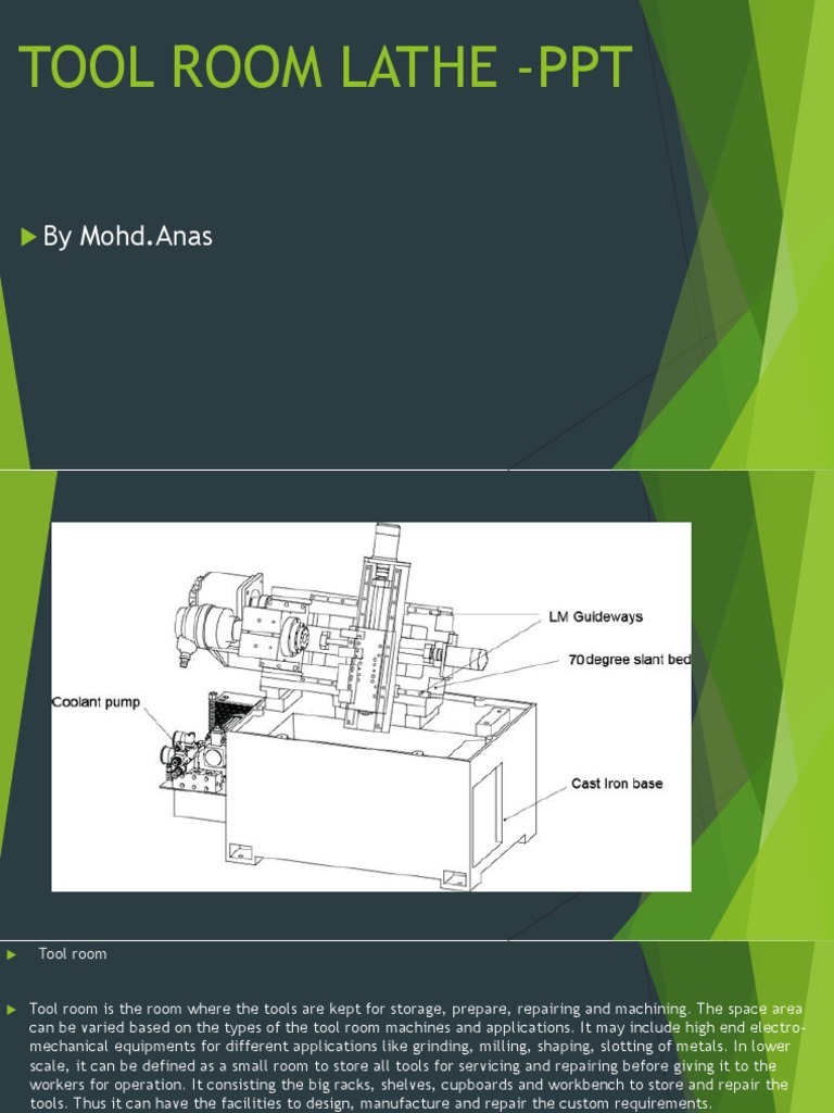 Lathe Machine Operation Ppt