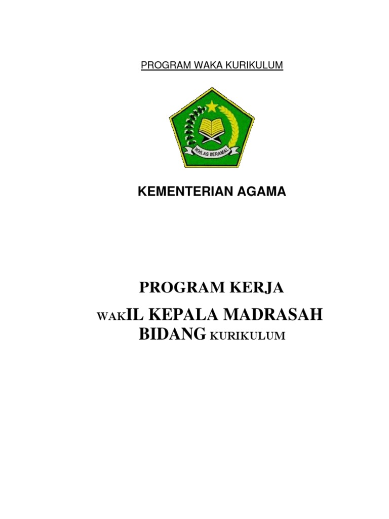 Program Waka Kurikulum | PDF