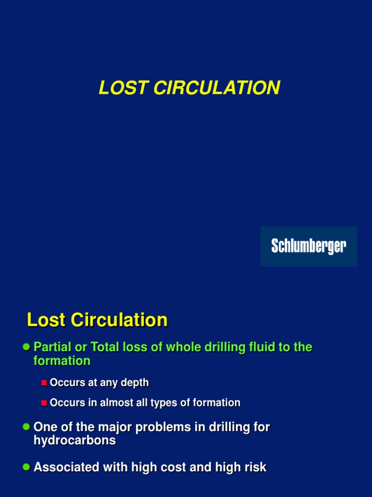 Lost Circulation | Download Free PDF | Oil Well | Materials