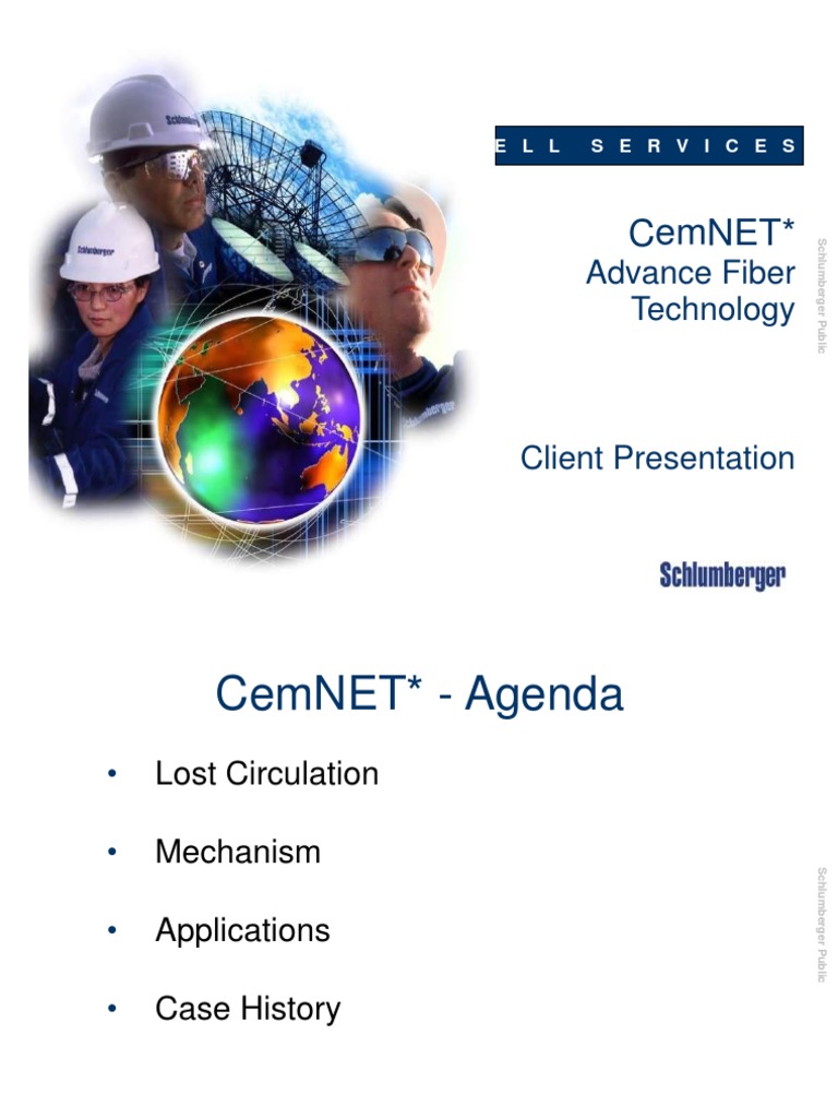 CemNET Client Presentation | PDF | Casing (Borehole) | Oil Well
