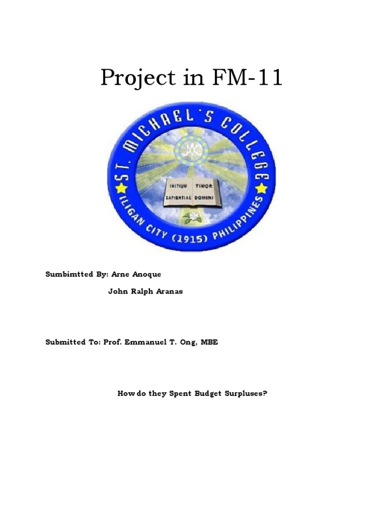 Budget Surplus Spending Analysis | PDF | Foreign Language Studies
