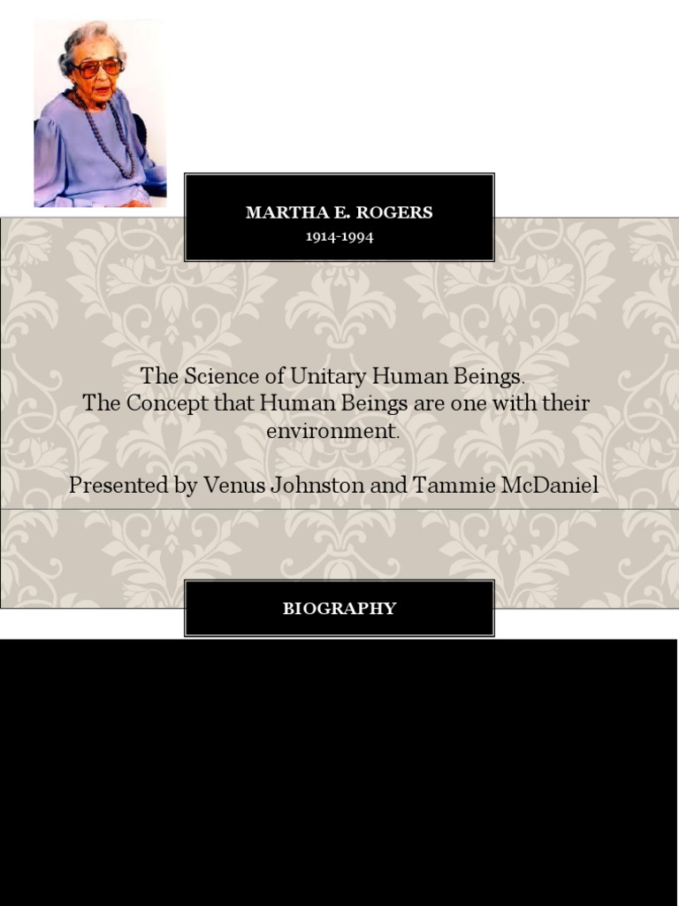 Martha e Rogers | PDF | Nursing | Theory