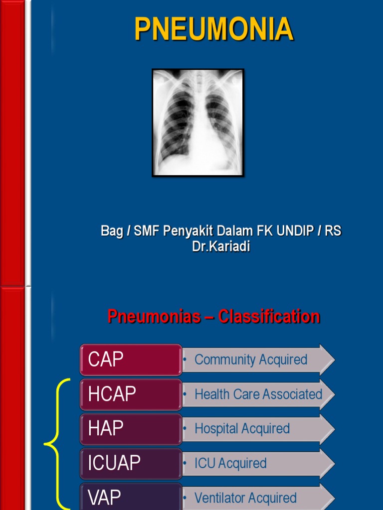 Pneumonia Classification and Management Guide | PDF | Pneumonia ...