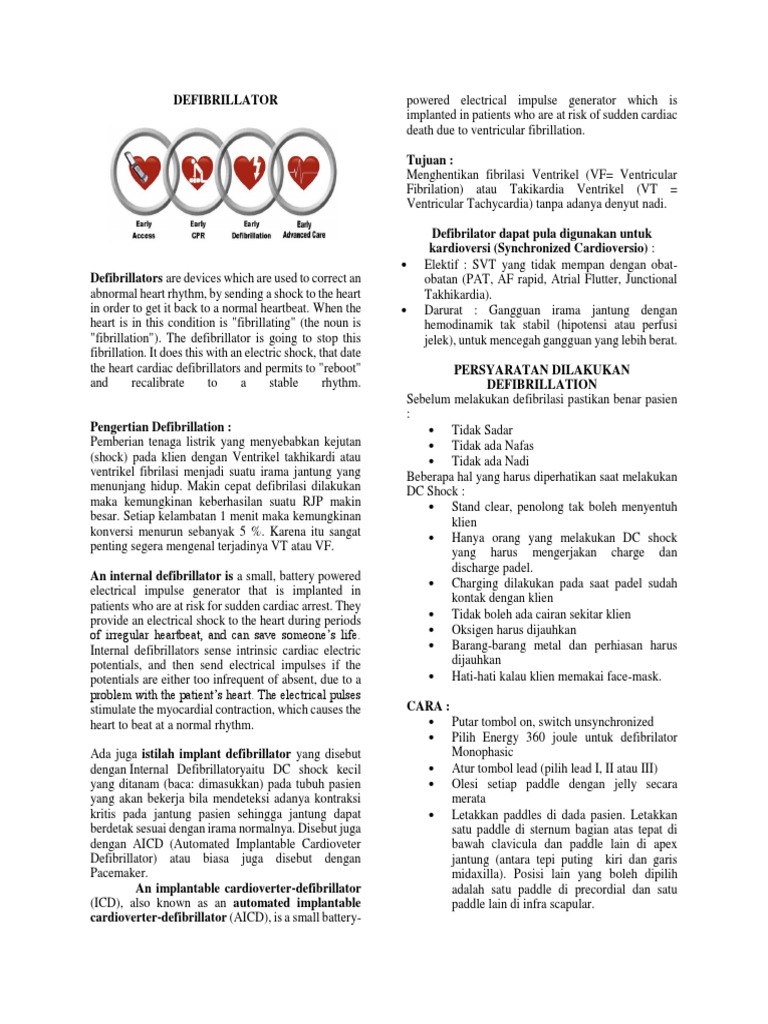 DEFIBRILLATOR | PDF