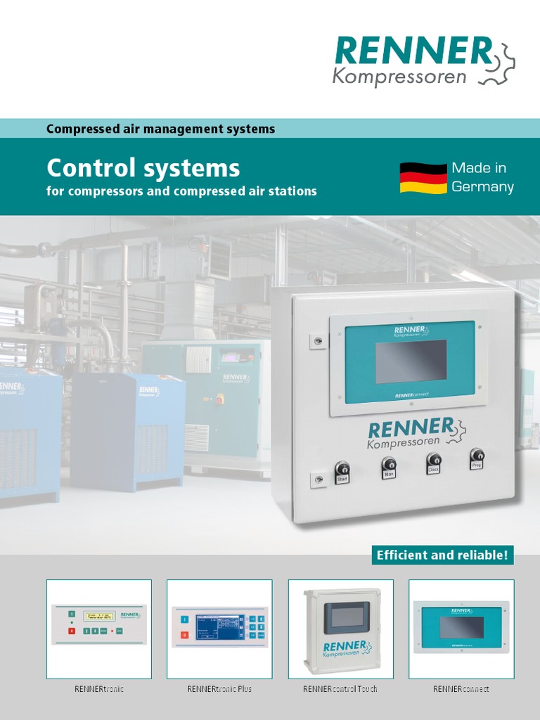 RENNER Compressor Control Systems | PDF | Data Compression | Control System