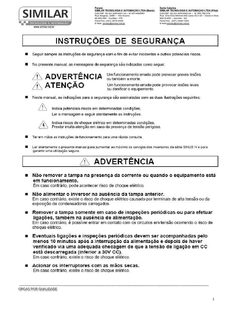 Manual IC5 Portugues | PDF | Automação | Engenharia de Controle