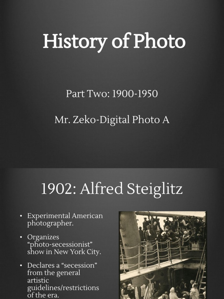 History of Photo Part 2 | PDF | Camera | Imaging