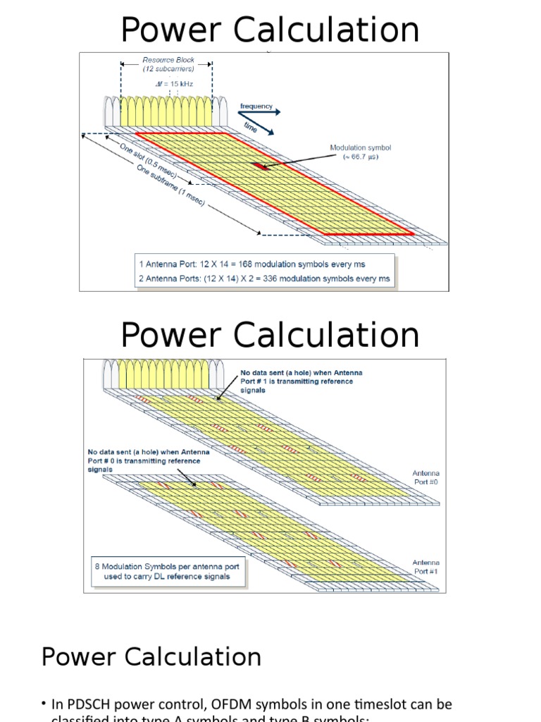 Calculate PDSCH Power Ratios ρA and ρB | PDF