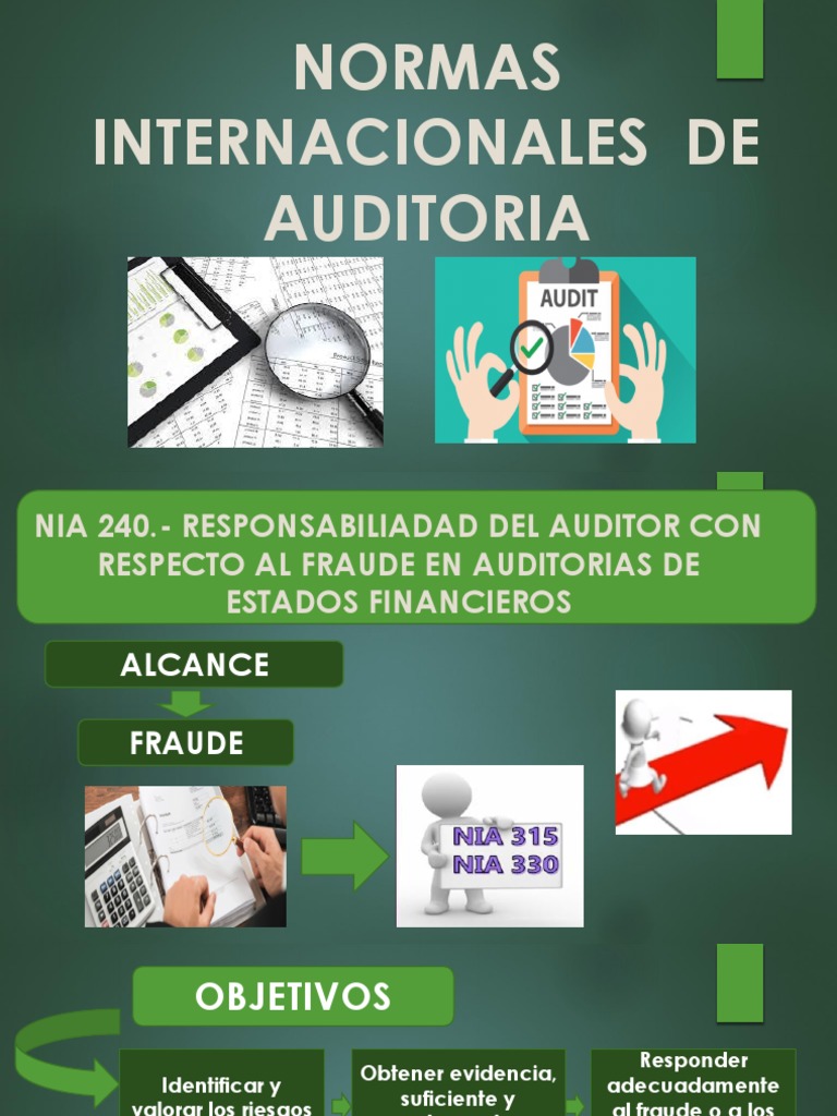 Nia 240 | PDF | Contralor | Auditoría