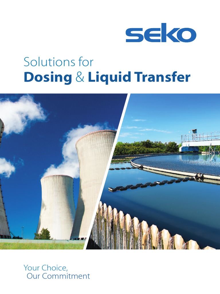 Seko Dosing | PDF | Pump | Valve