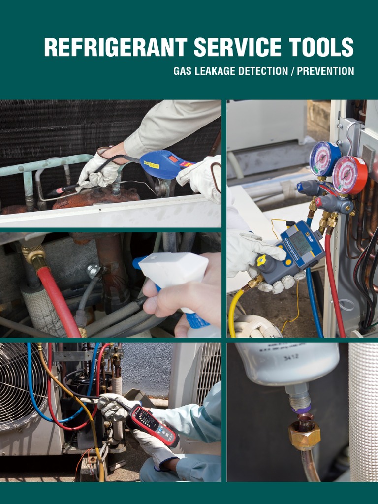 Refrigerant Service Tools | PDF | Hydrocarbons | Leak