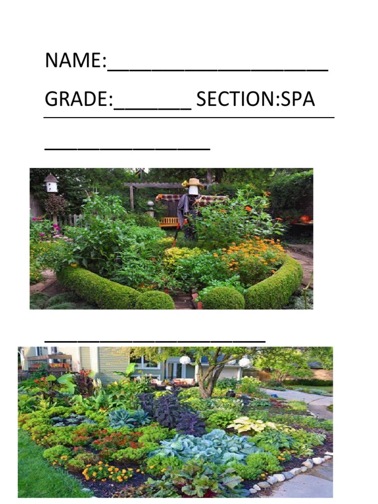 Name: - Grade: - Section:spa | PDF