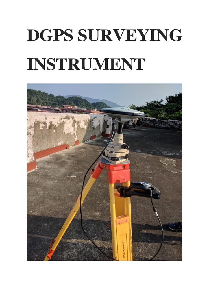 DGPS Surveying: Accuracy & Applications | PDF | Global Positioning ...
