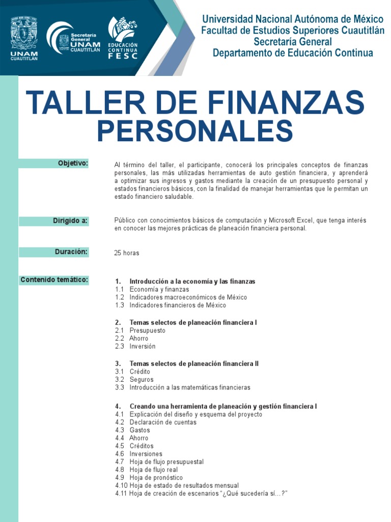 Estados Financieros Personales Pdf