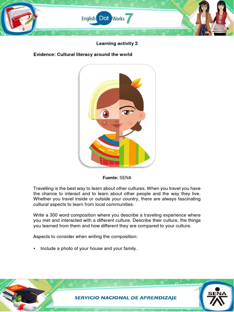 Cultural Literacy Through Travel | PDF | Social Science | Foreign ...