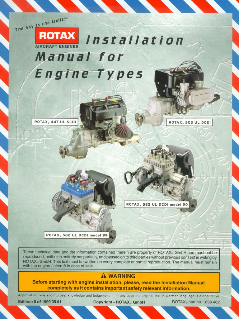 Rotax Installation PDF | PDF | Ignition System | Carburetor