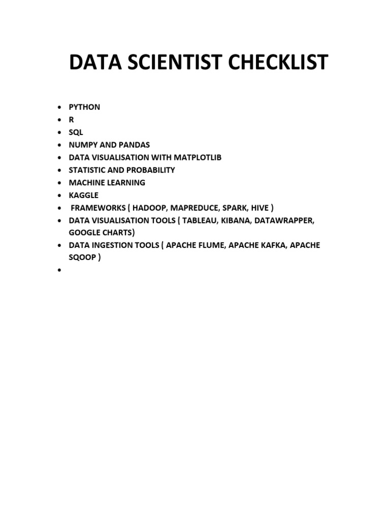 Data Science 1 | PDF